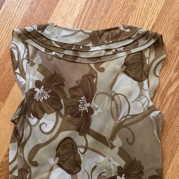 Ideology | Tops | Ideology 0 Silk Unique Layered Ruffle Tank Top | Poshmark